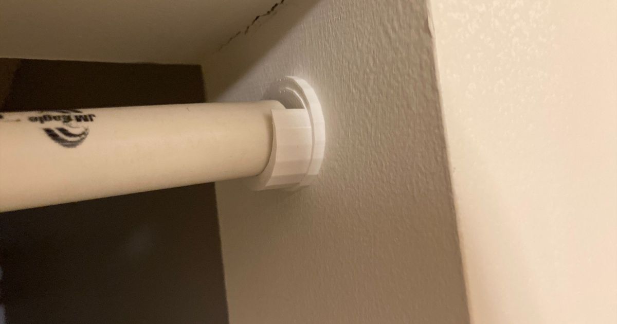 1/2" pvc pipe to closet or curtain rod by beltmatt_usa | Download free ...