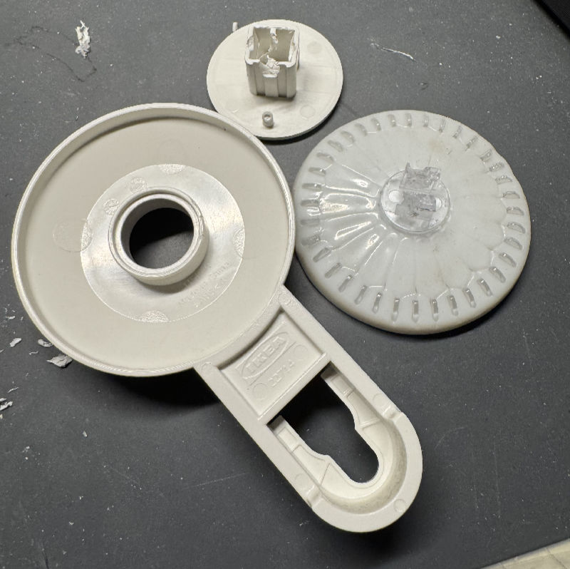 IKEA Tisken suction cup replacement by MileStorm | Download free STL ...