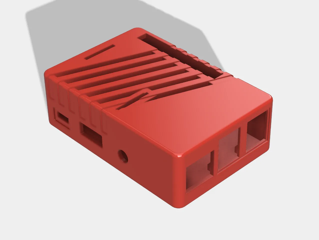 Raspberry Pi Case (Model B / B+) by LUC4R4T0R | Download free STL model ...