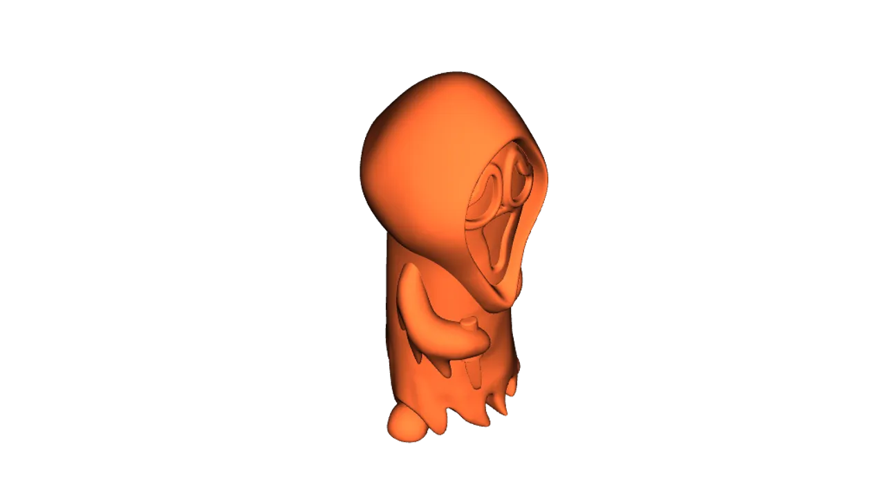 Mini Ghostface - Scream by Wekster | Download free STL model ...