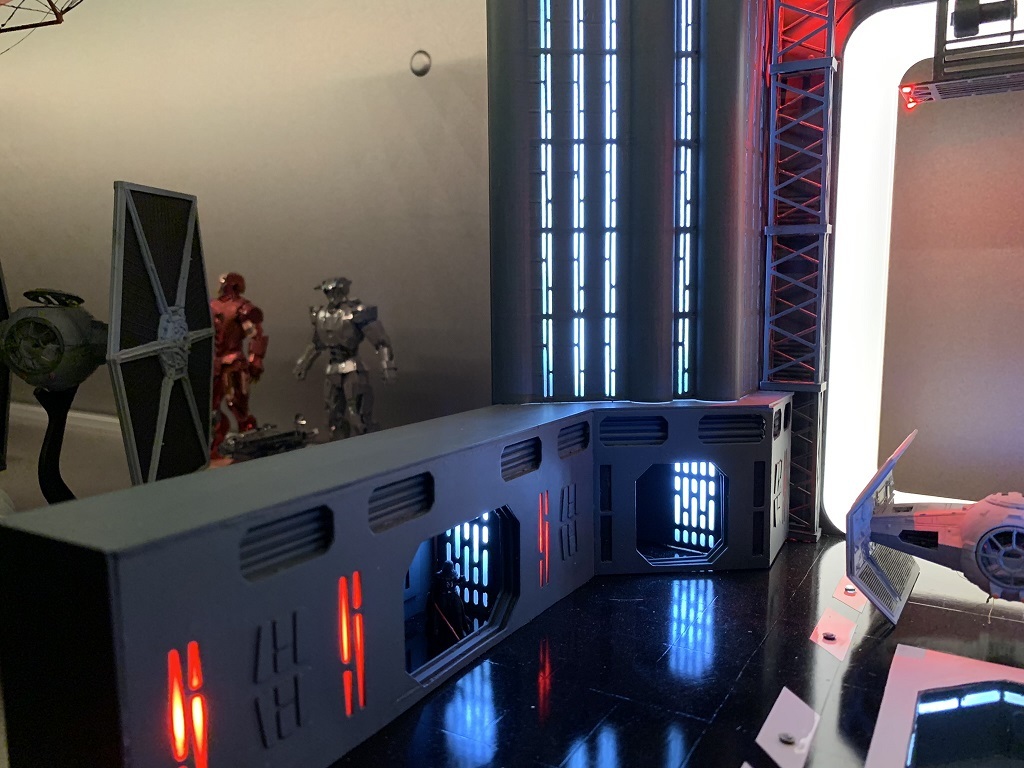 Star Wars DeathStar Docking Bay 327 Diorama by Felte | Download free ...