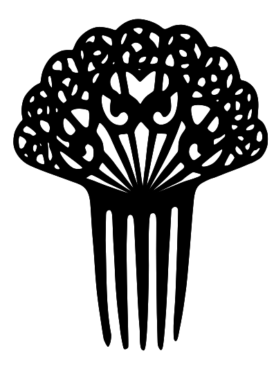 vintage combs remixed for 3d printing by ShinyBlueThing | Download free ...