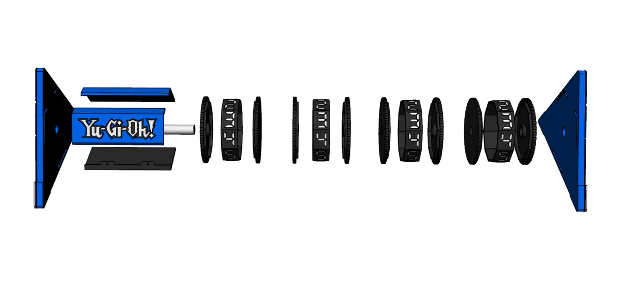 Yu-Gi-Ho! life point counter by Harry Eppinger | Download free STL ...