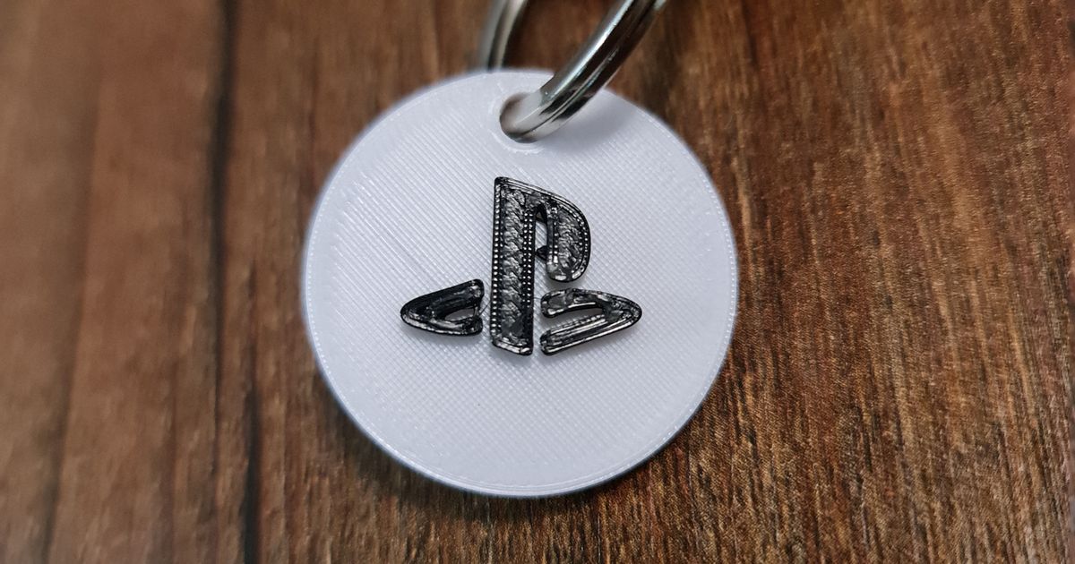 PlayStation (Key Chain) by AYTECH | Download free STL model ...