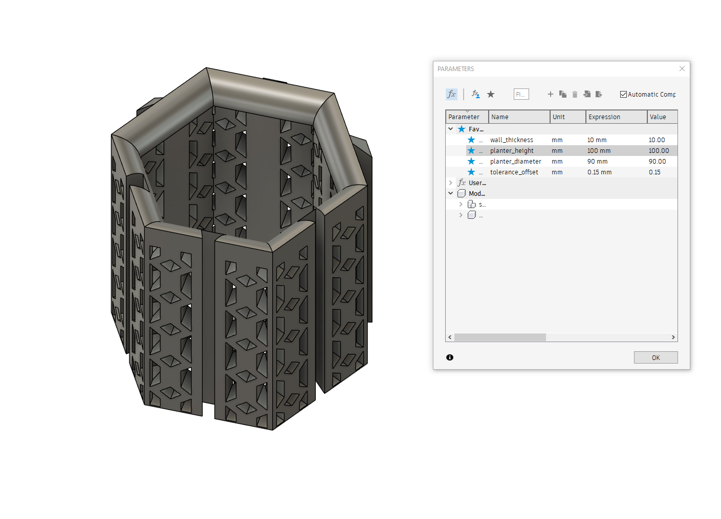 Seed starter pots (parametric) by dmilve | Download free STL model ...