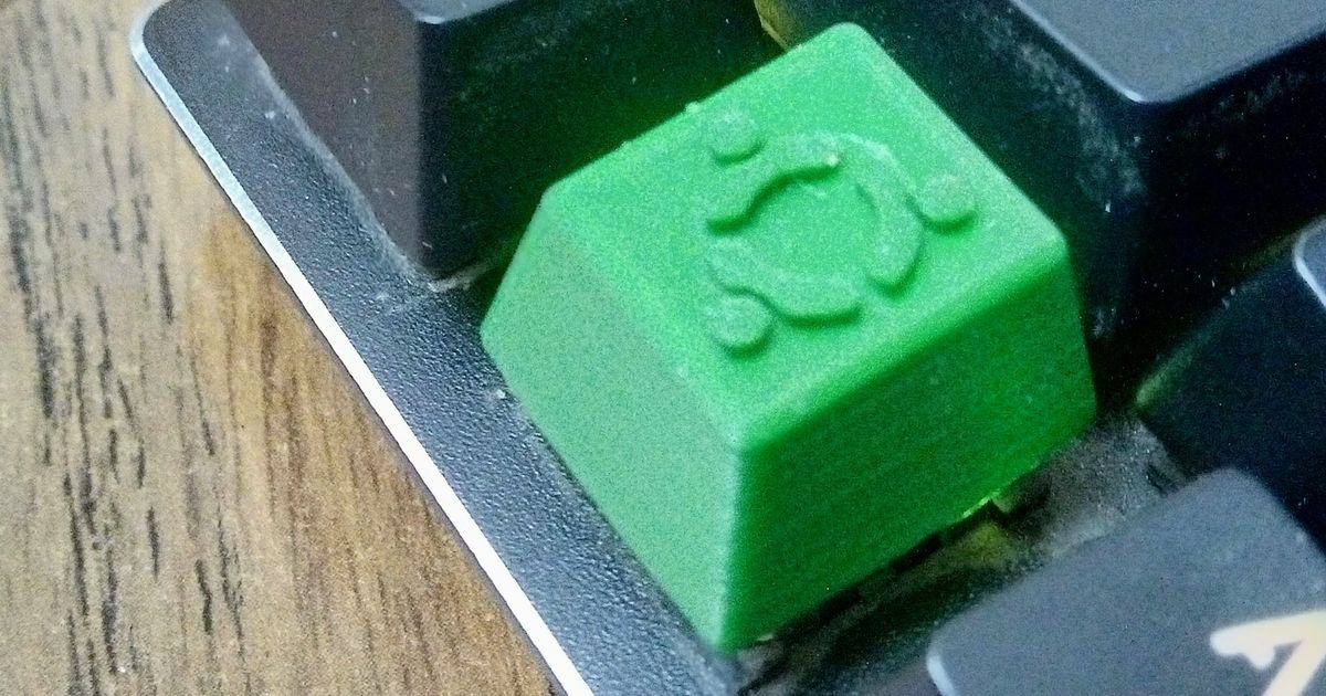 Mechanical Keyboard Keycap of linux distro Ubuntu OS by Fstoka ...