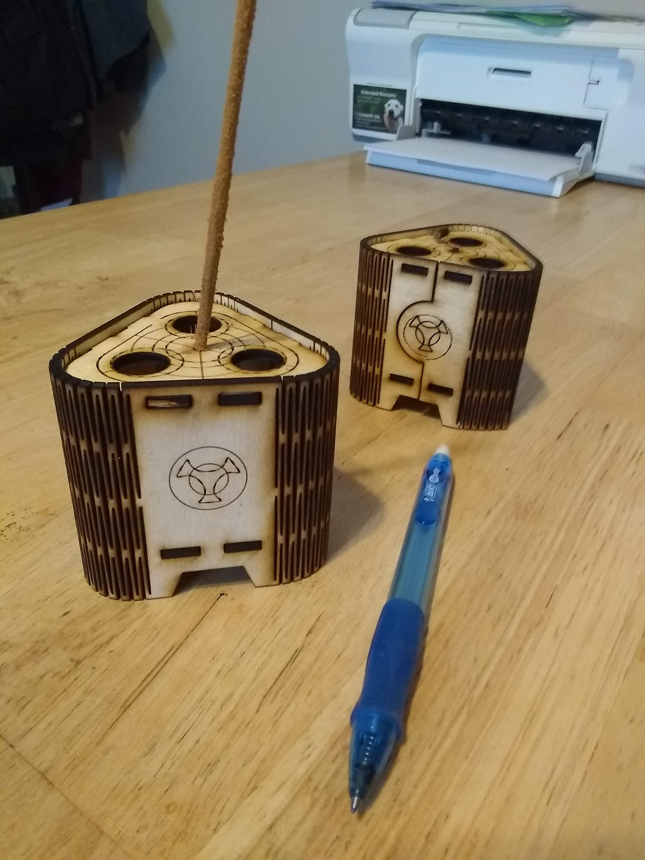 Incense Triangle Box - Laser Cut by Luu Lac | Download free STL model ...