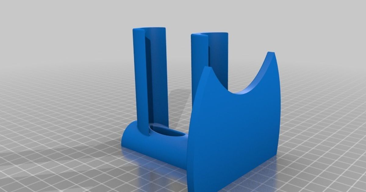 Eye Glasses Holder for 2 Glasses by Daniel Dunn | Download free STL ...