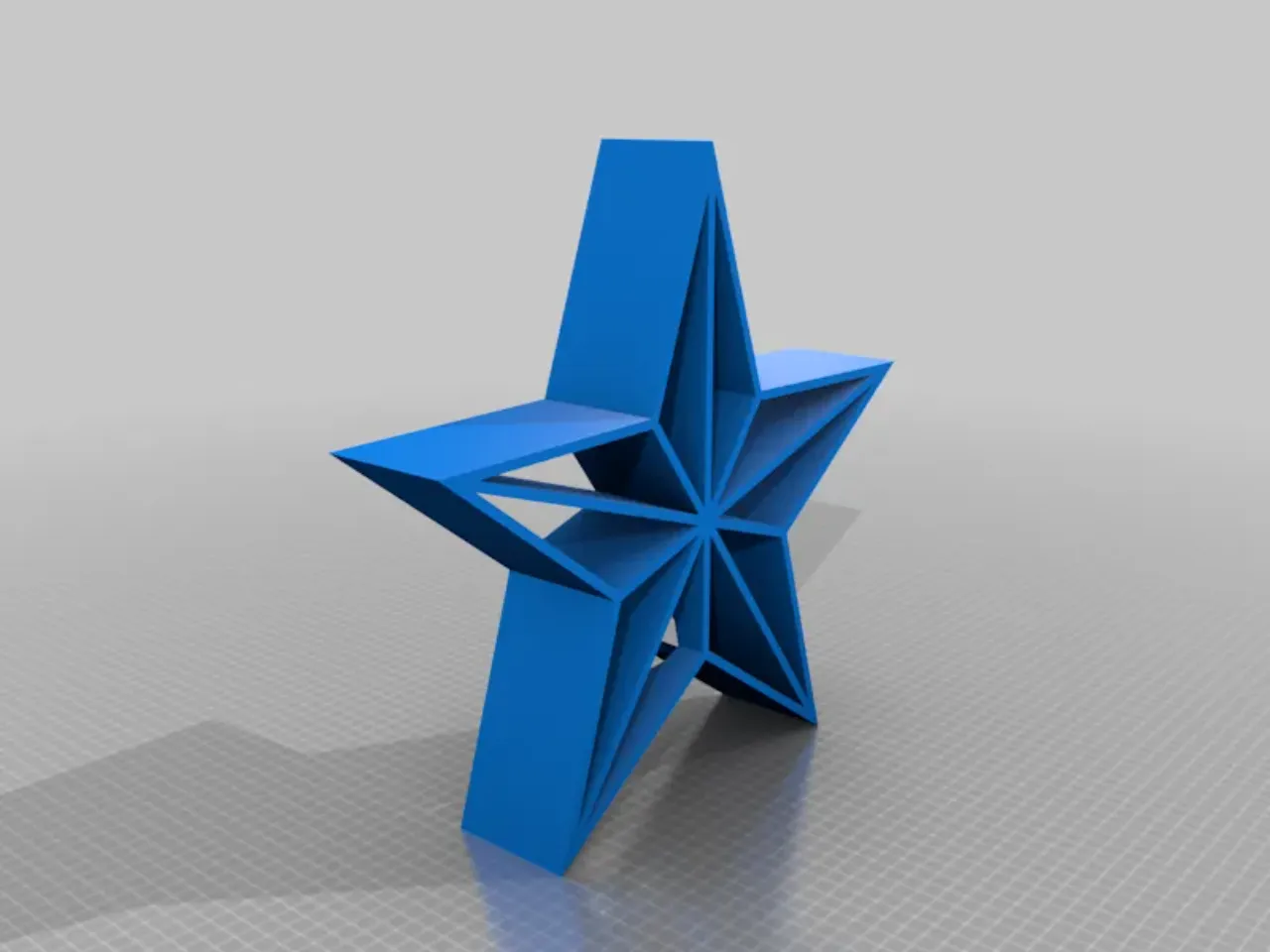 Star Christmas Tree Topper by PeterBr0 | Download free STL model ...