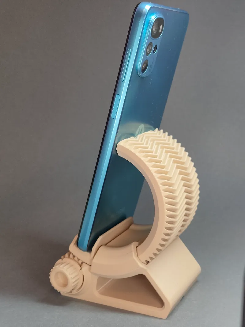 Geared Phone stand by Thorin Oakenshield | Download free STL model ...