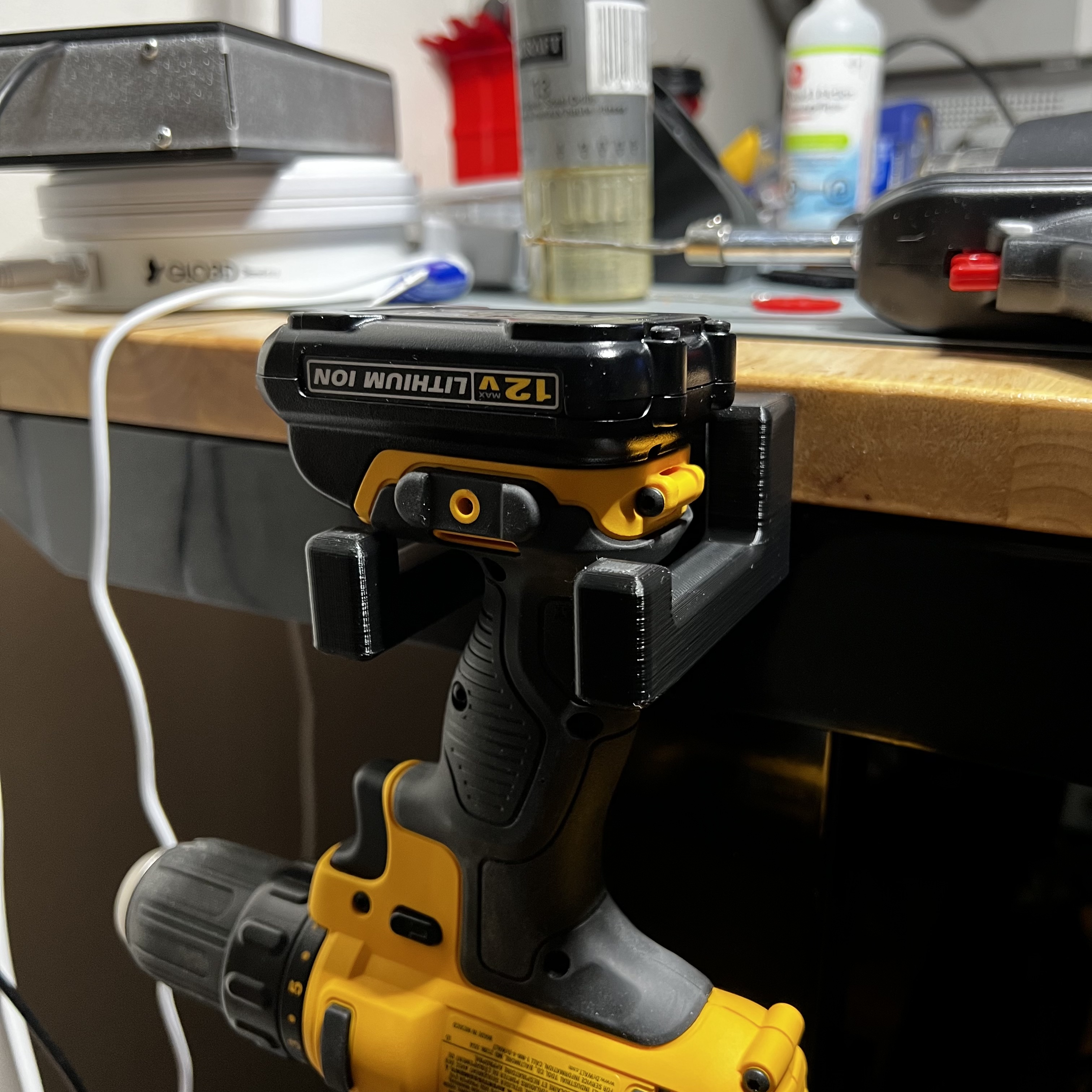 Drill/Solder/Heat gun wallmount holder by bitnaut | Download free STL ...