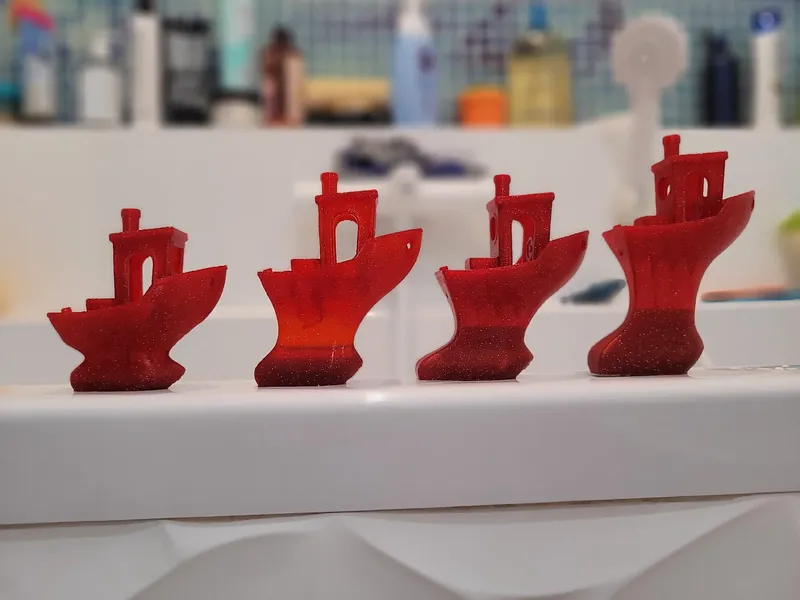 Floating Benchy Project (with keel) - work in progress by Tomek ...