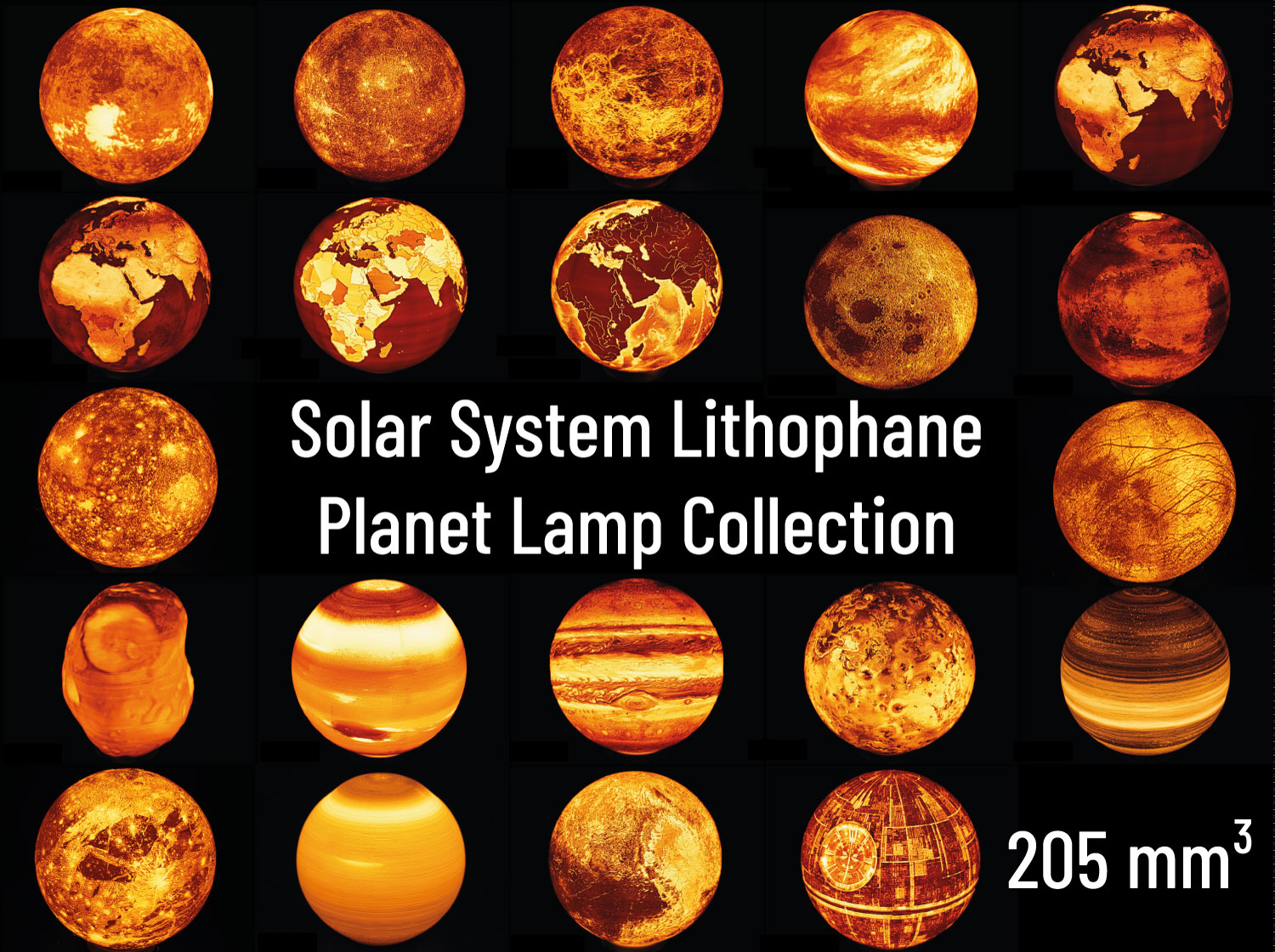 Minimalist City Map Lithophane Lamps by FritzPeppone | Download free ...