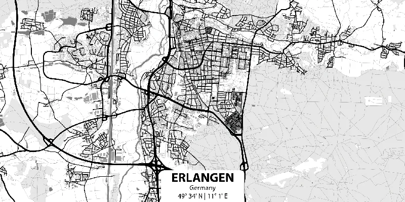 Minimalist City Map Lithophane Lamps by FritzPeppone | Download free ...