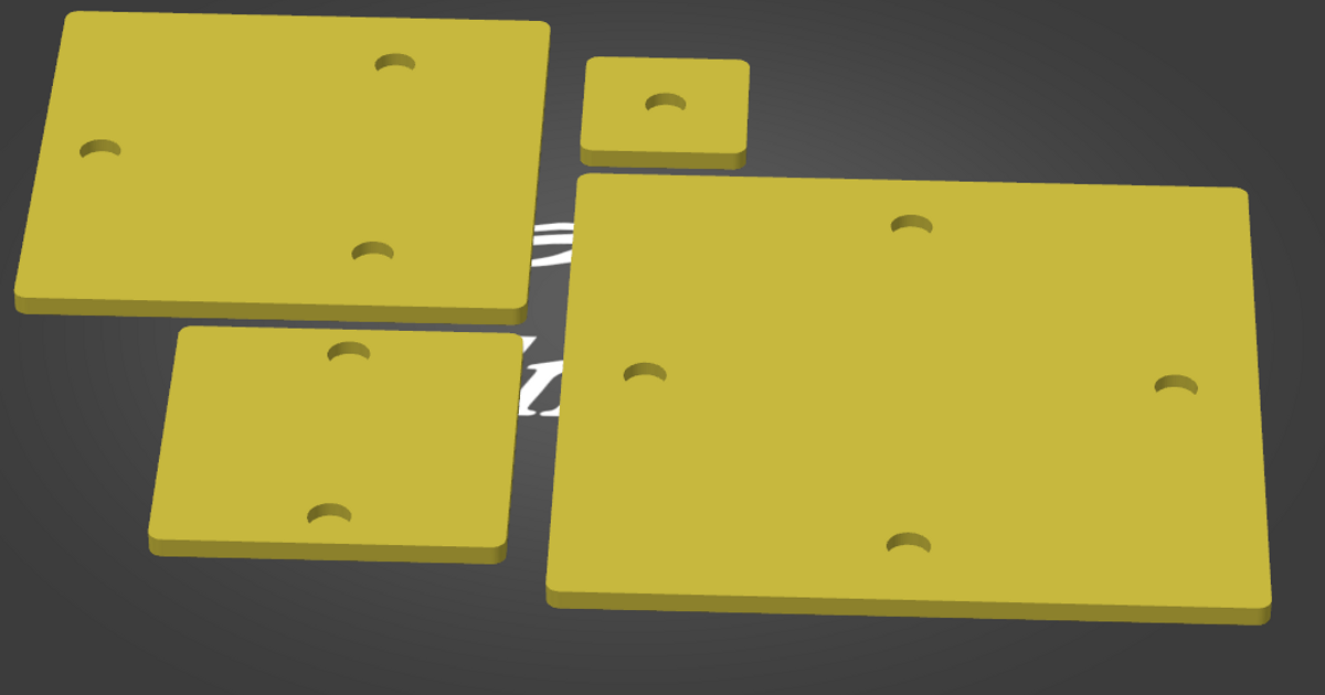 Simple square bases for D&D. by Rusty19861 | Download free STL model ...