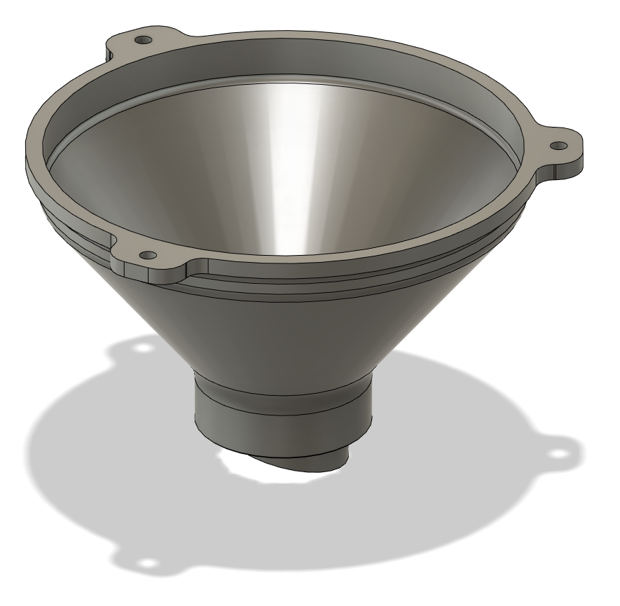 Wide Mouth Funnel by Kiwibloke | Download free STL model | Printables.com
