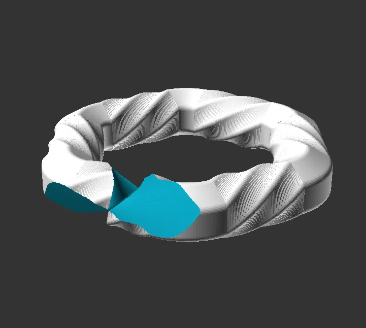 Twist Keyring by Jack | Download free STL model | Printables.com