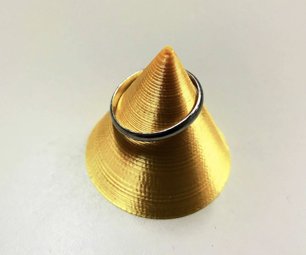 Conical Ring Holder by Sknown | Download free STL model | Printables.com