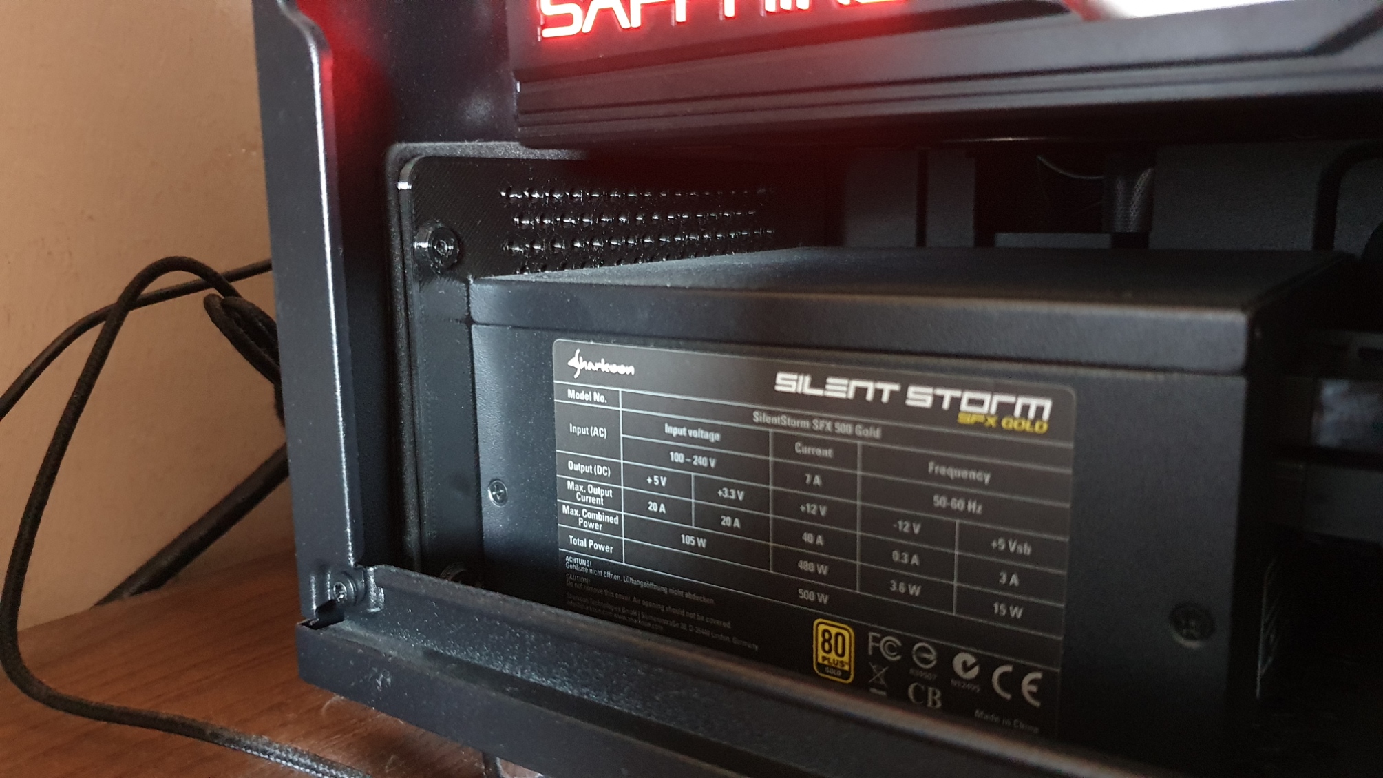 SFX to ATX PSU Adapter by 3DMegoldasok | Download free STL model ...