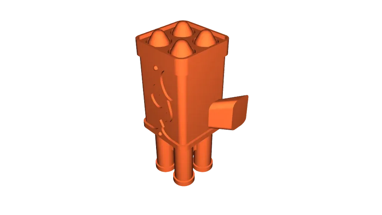 Arcane rocket launcher by Vladimir Kafka | Download free STL model ...