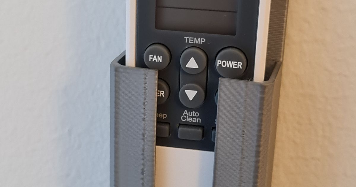 Parametric Remote Bracket by arttuys | Download free STL model ...