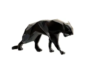 Panther low poly by Referentiel | Download free STL model | Printables.com