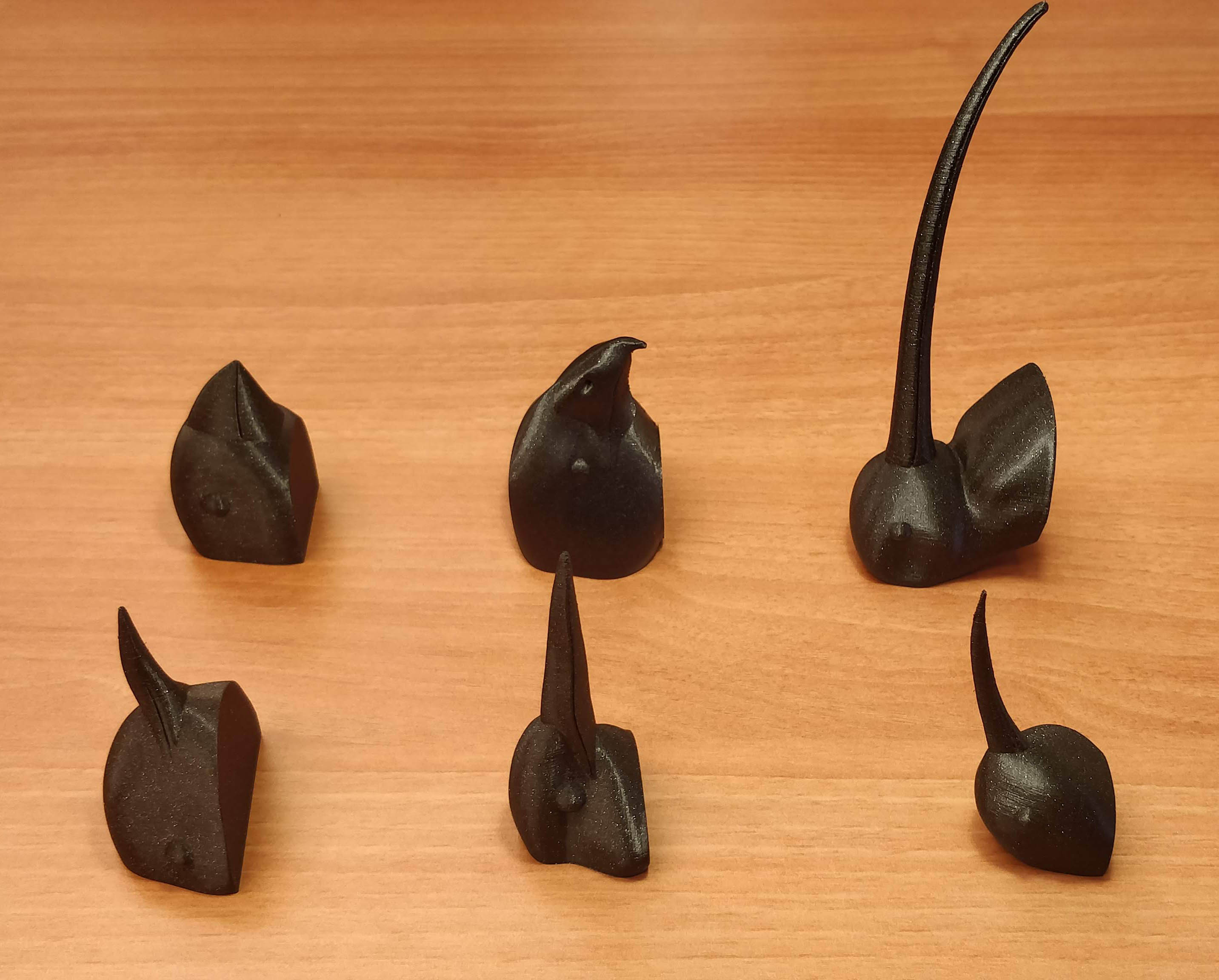 Bird heads and beaks by RomainDewaele | Download free STL model ...