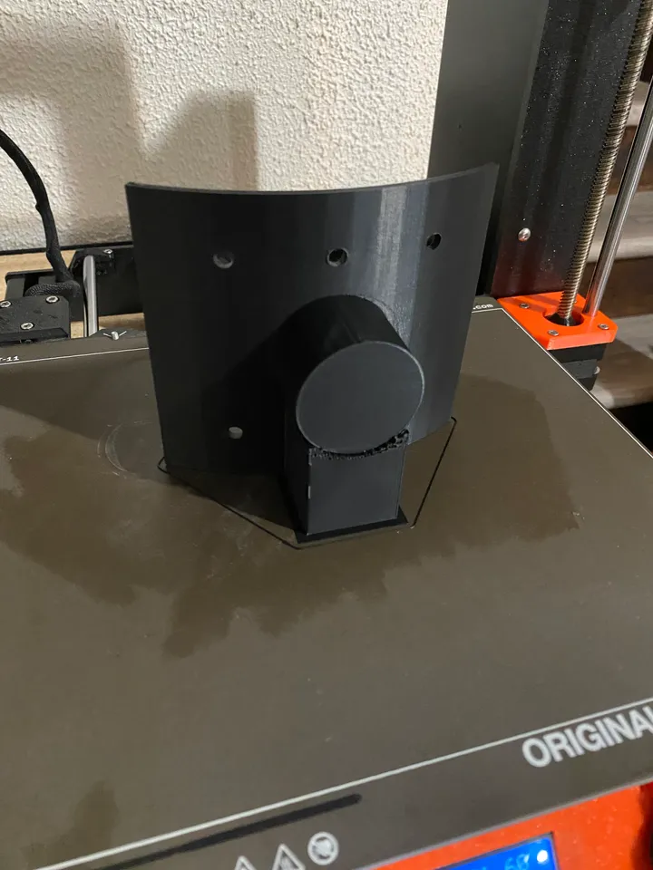 PVC cylinder mount by Ghostfluff | Download free STL model | Printables.com