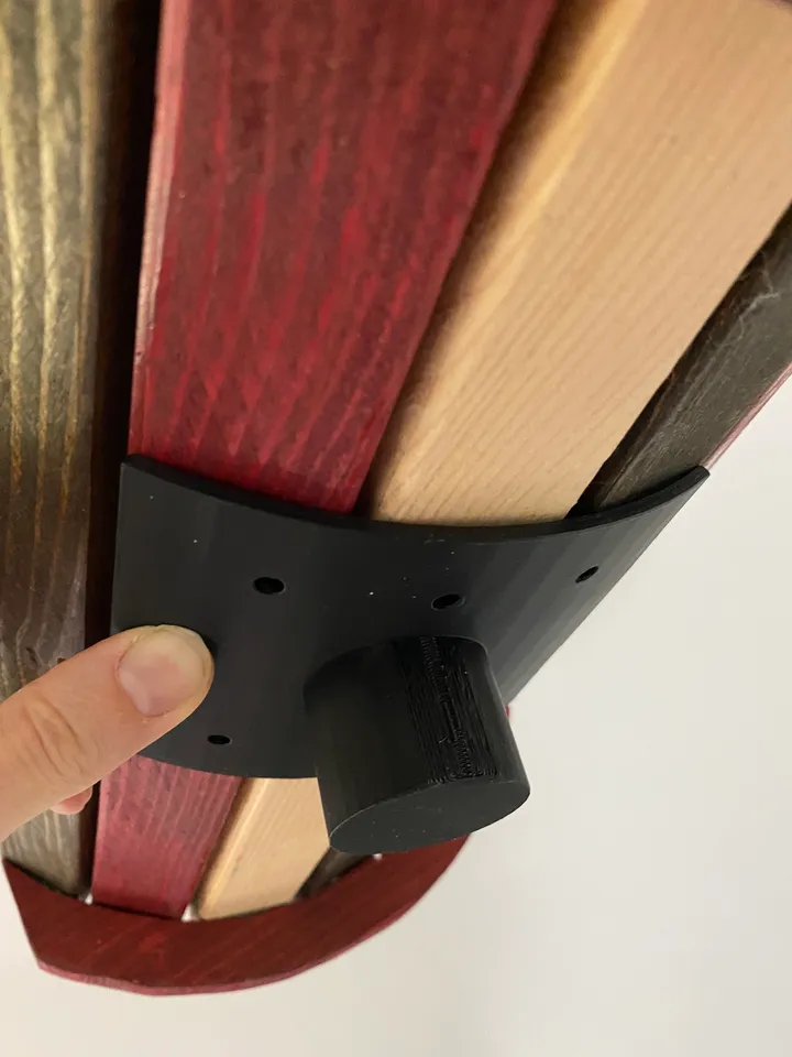 PVC cylinder mount by Ghostfluff | Download free STL model | Printables.com