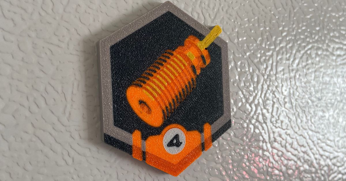 Prusa Maker Badge Level 4 (MMU) by TheSameNameTwice | Download free STL ...