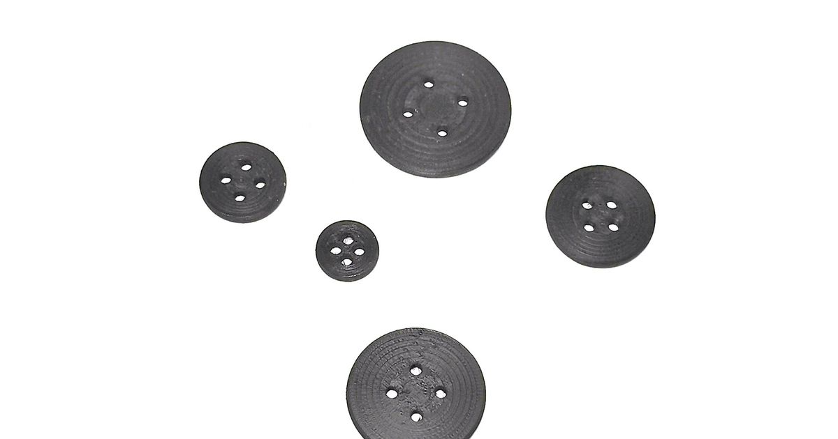 Simple Concave Buttons by ncsandor | Download free STL model ...