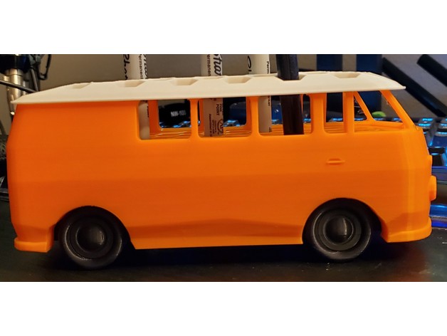 VW Bus Marker holder by Matteo | Download free STL model | Printables.com