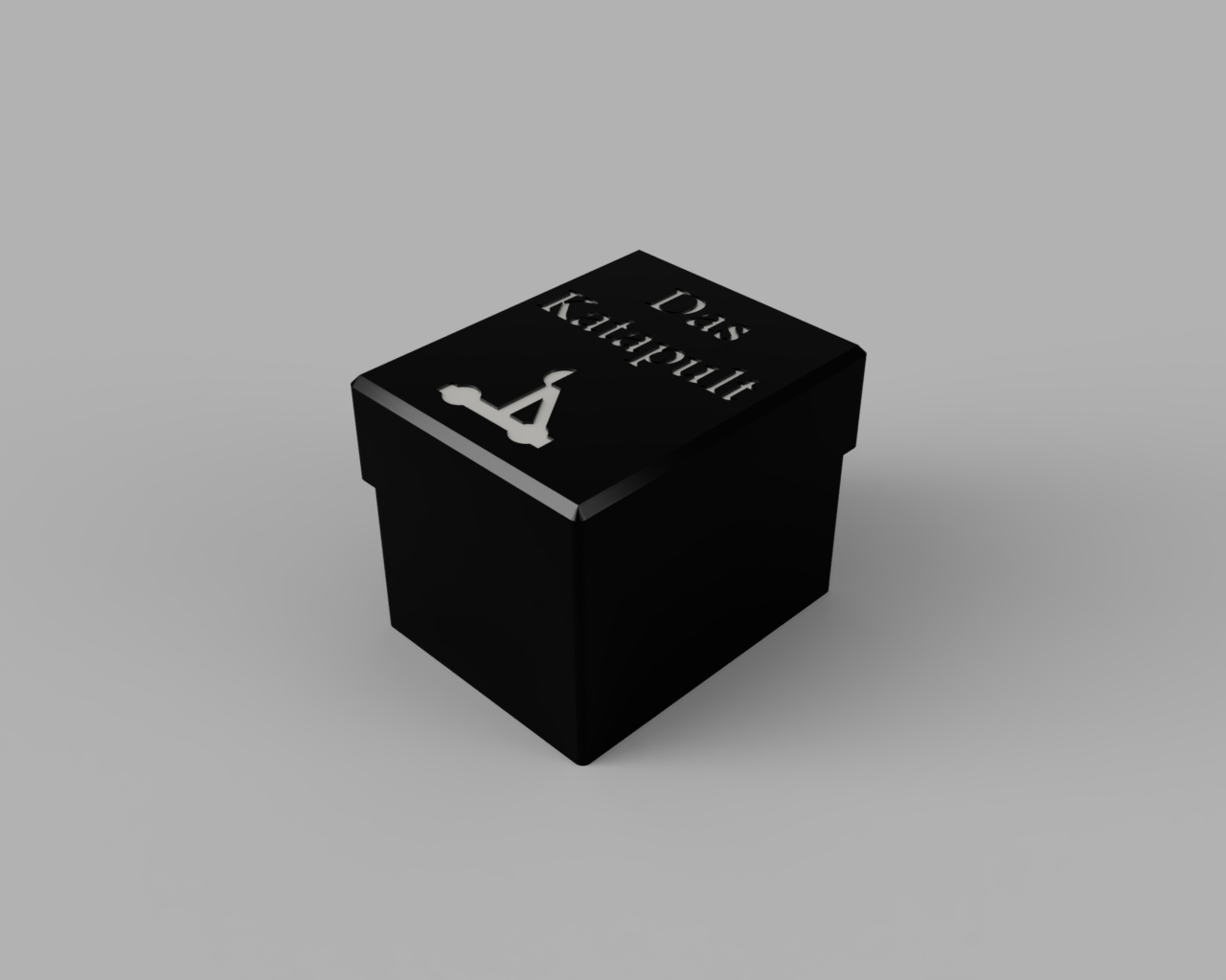 Erweiterung 7 - Das Katapult - Box für Carcassonne by AlCheMaker3D ... Erweiterung 7 - Das Katapult - Box für Carcassonne by AlCheMaker3D ...