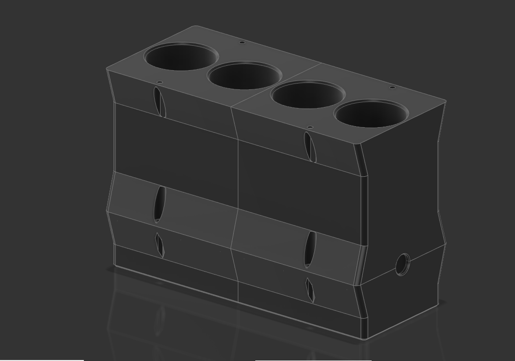 model inline 4 cylinder engine by Mcchat | Download free STL model ...