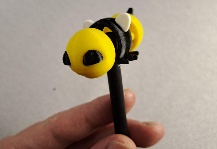 Cute articulated bees - no MMU, no AMS by Bobino | Download free STL ...