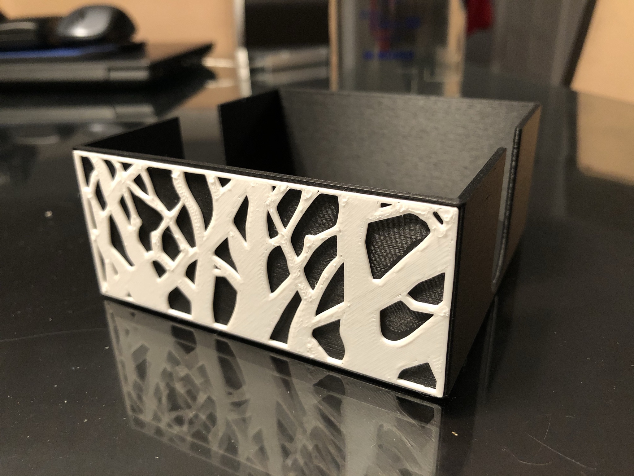 Tree coaster plate and storage box by MERoy | Download free STL model ...