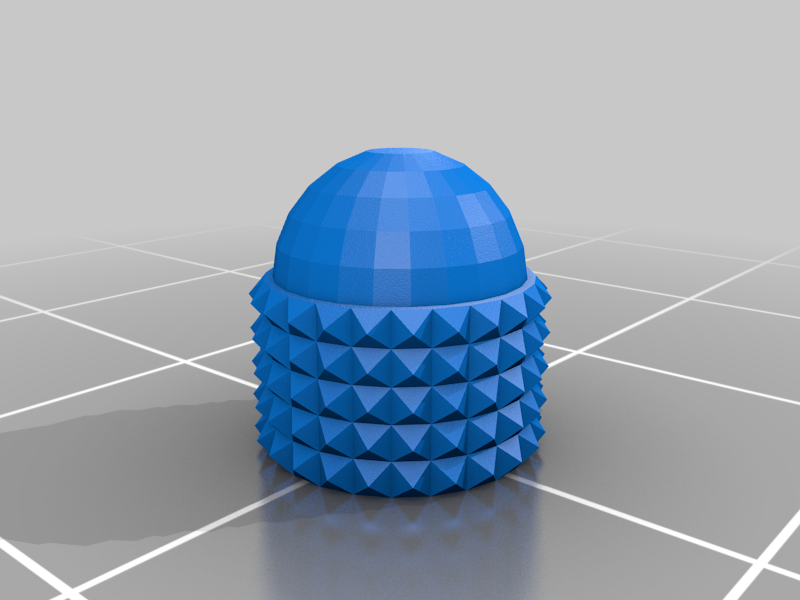 M3 Knurled Nut Cap by slayernine | Download free STL model | Printables.com