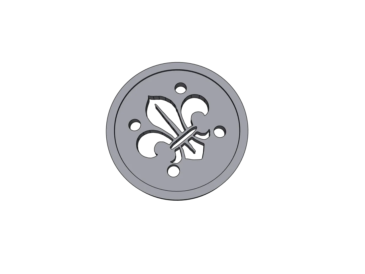 Scout Button by nortmann_c | Download free STL model | Printables.com