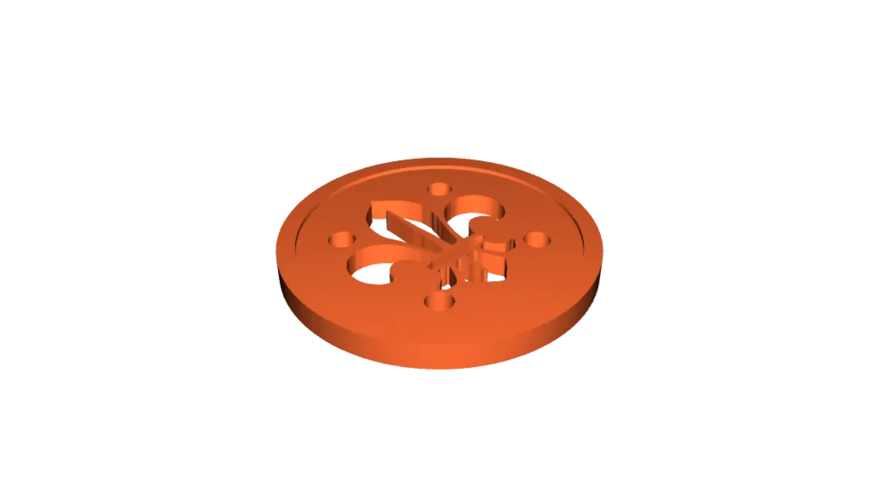 Scout Button by nortmann_c | Download free STL model | Printables.com