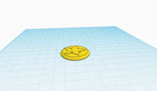 Star Button by midsummerred32 | Download free STL model | Printables.com