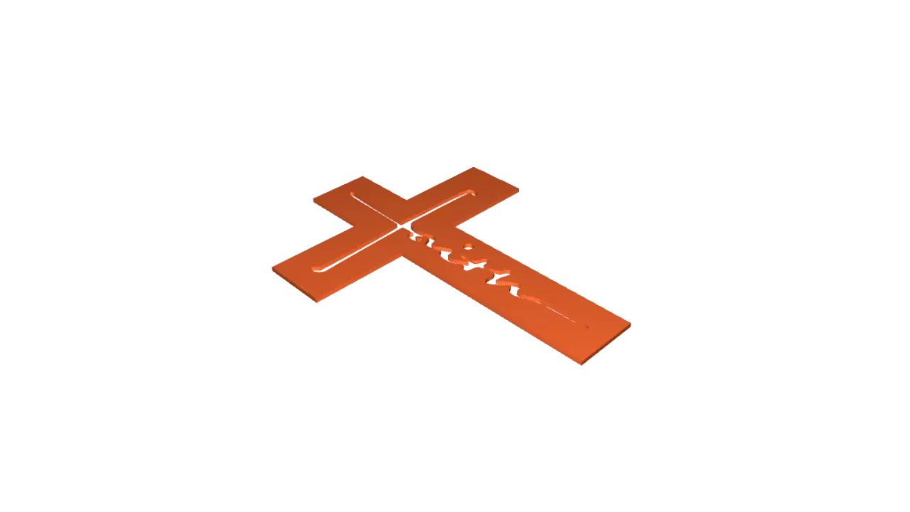 Faith Cross by SpartanMetalWorks | Download free STL model | Printables.com
