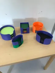 Stackable pencil holder by Thiemo | Download free STL model ...