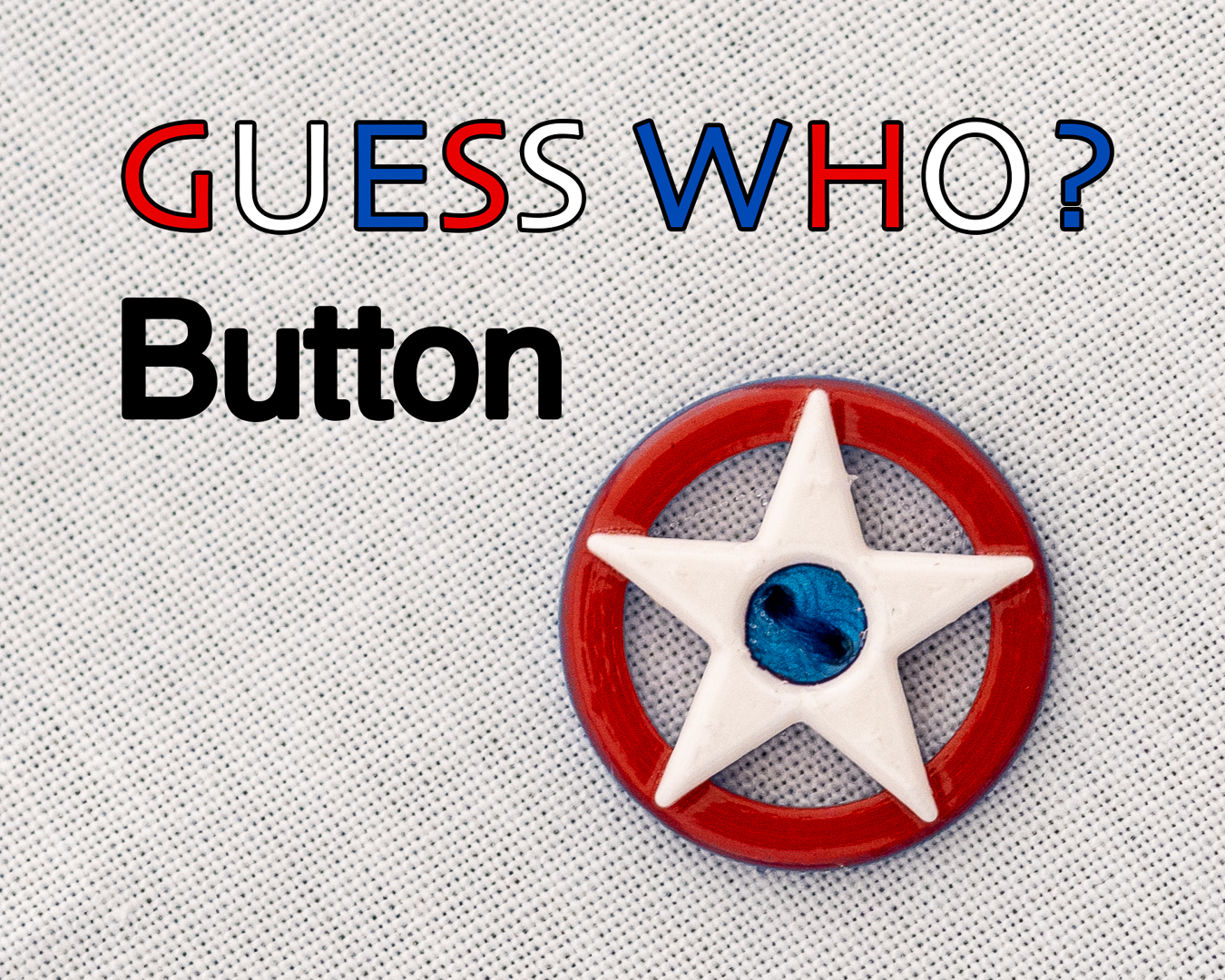 BUTTON - GUESS WHO? by Peter H | Download free STL model | Printables.com