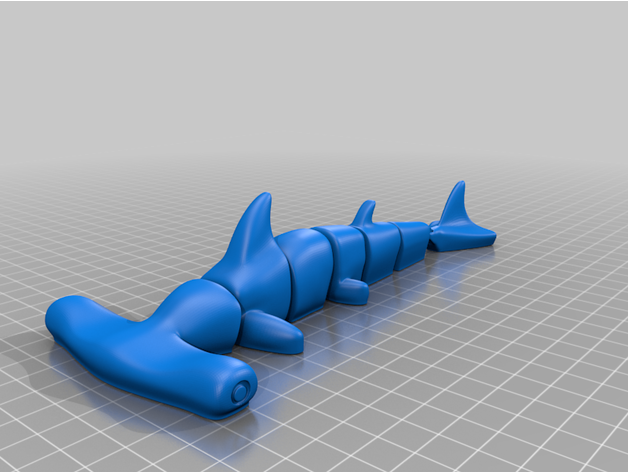 Hammerhead Shark by Matteo | Download free STL model | Printables.com