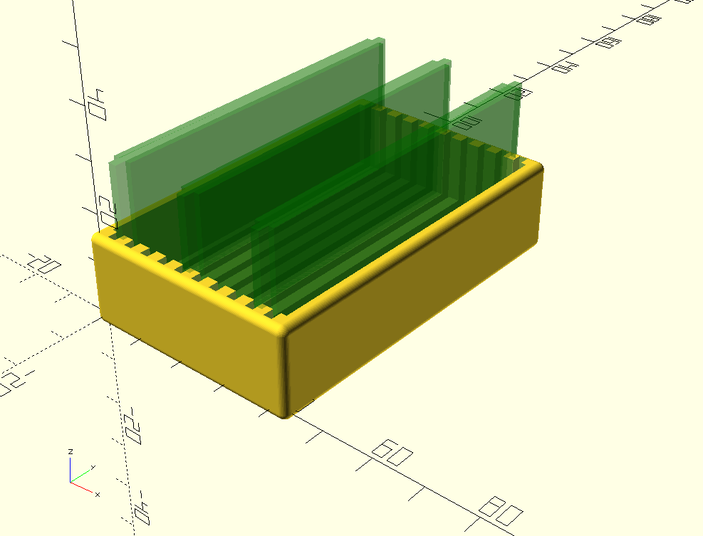 Box for storing SODIMM modules by Hans Polders | Download free STL ...