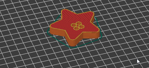 Star Button by midsummerred32 | Download free STL model | Printables.com
