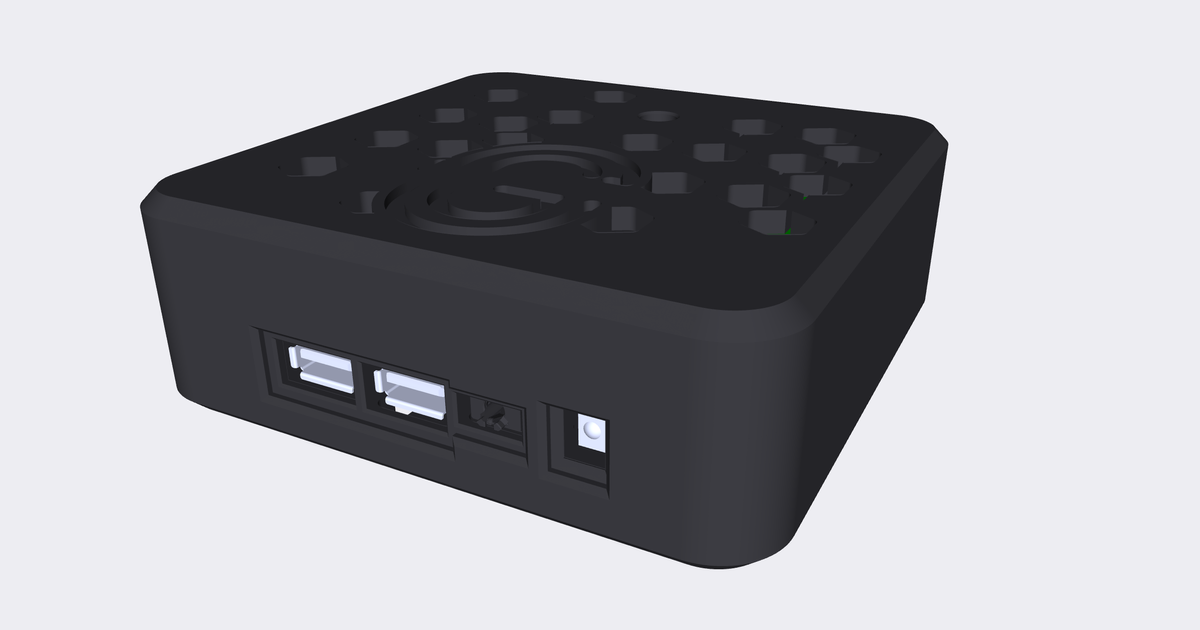 intel NUC enclosure by G.design | Download free STL model | Printables.com