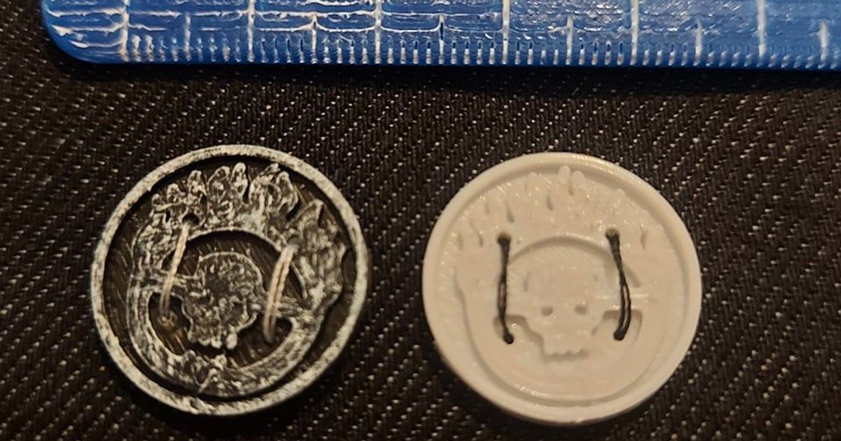 madmax immortan joe buttons by HS_Martin | Download free STL model ...