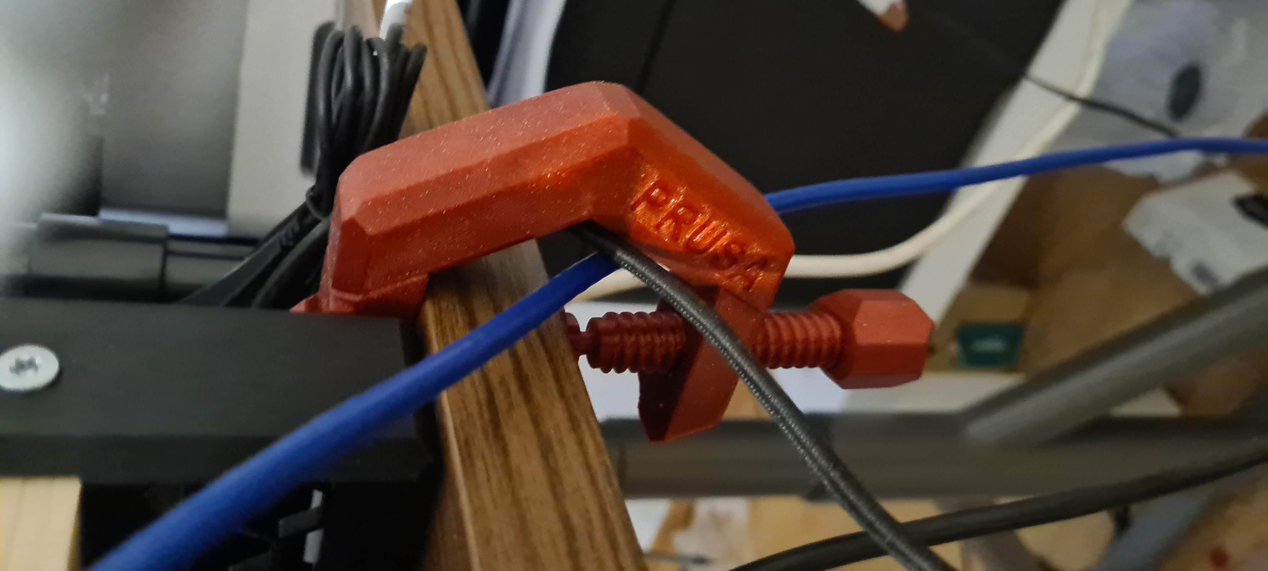 Clamp for desk riser by JS | Download free STL model | Printables.com