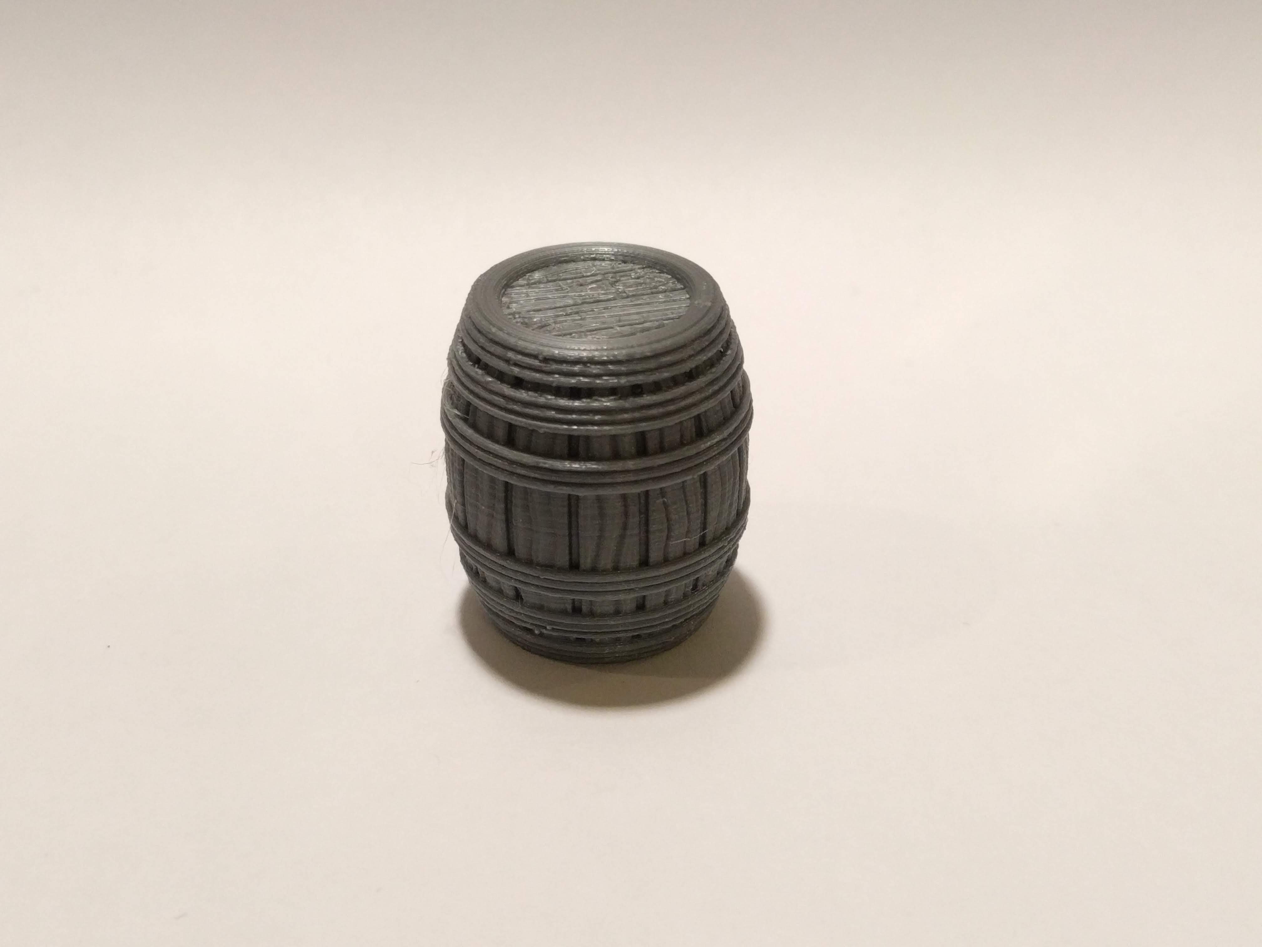 Wooden Rope Barrel for Gloomhaven by Robagon3D | Download free STL ...